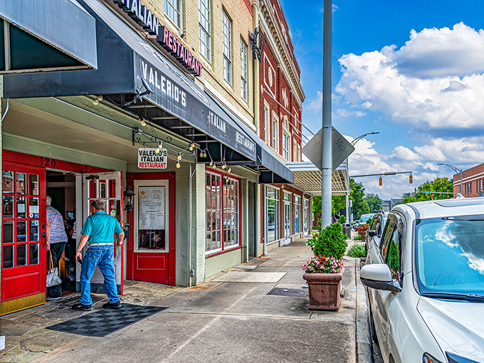 Valerio's Italian Restaurant beckons hungry visitors with the promise of pasta perfection &ndash; a culinary cornerstone where Burlington locals have celebrated life's moments for generations.