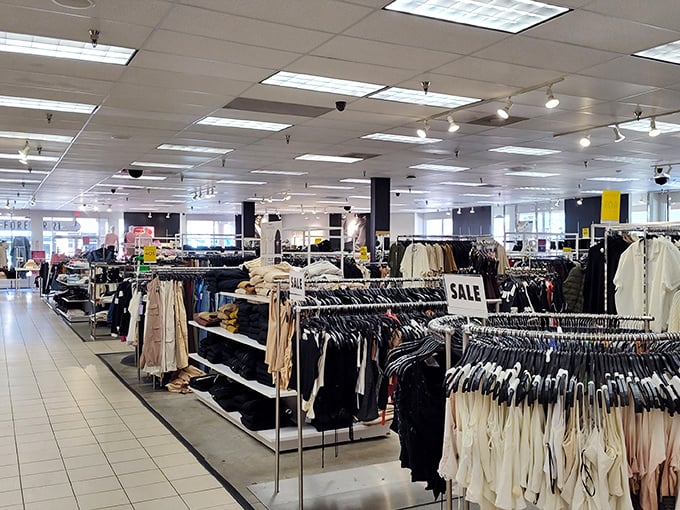 Racks upon racks of possibility&mdash;like a treasure hunt where X marks the spot of that perfect black dress at 70% off retail.