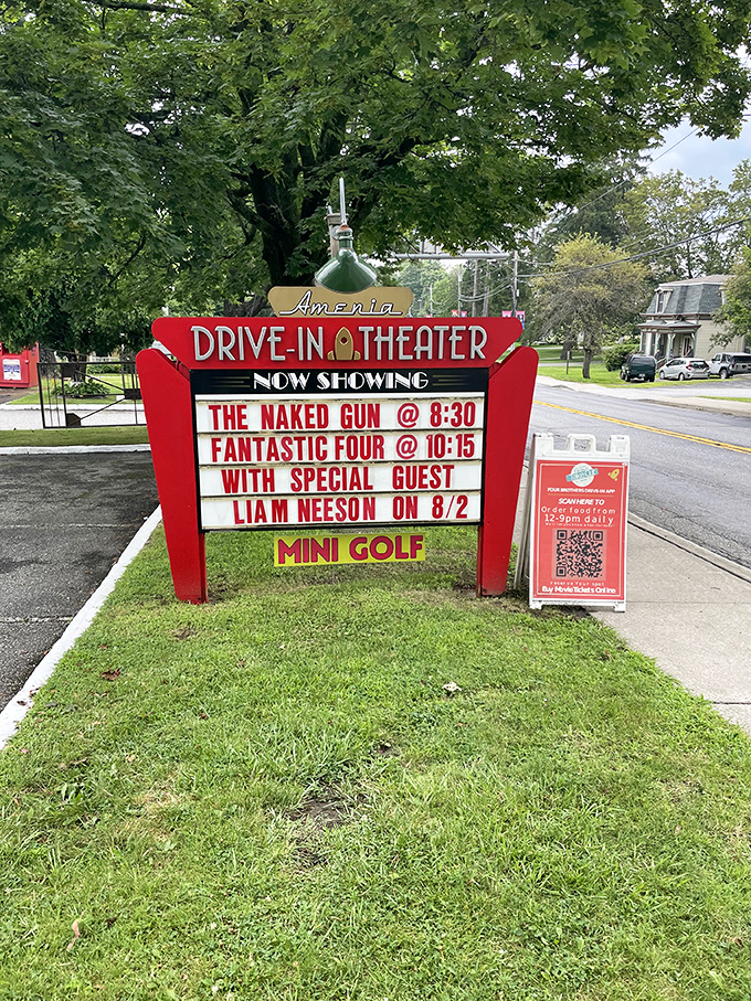 Tonight's double feature: nostalgia with a side of modern blockbusters. The marquee promises an evening where Liam Neeson might find you... at the movies.