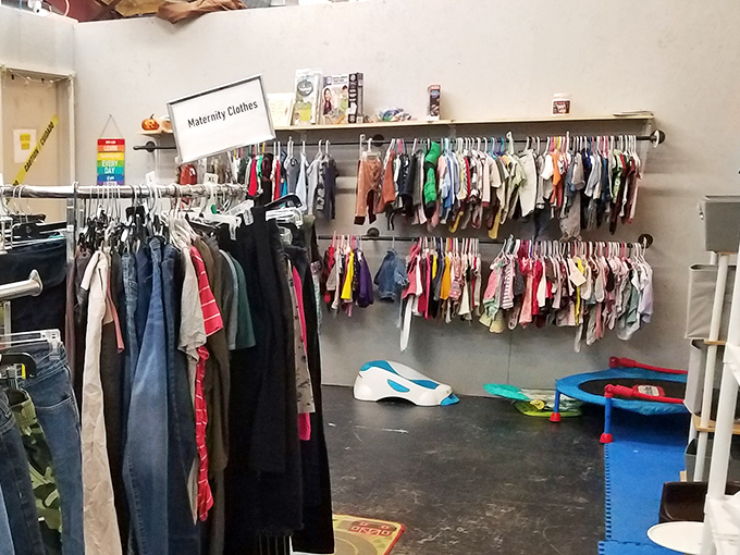 The maternity section offers temporary wardrobes for temporary conditions&mdash;fashion that understands the most miraculous of life's transitions.