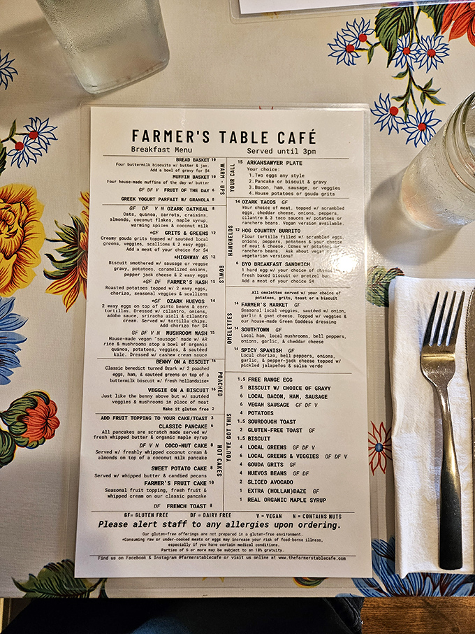 The menu reads like a love letter to local ingredients&mdash;each dish telling a story of Arkansas farms and the hands that tend them.