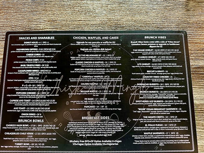 The menu reads like a love letter to comfort food, with gluten-free twists that make you wonder why you ever needed gluten in the first place.