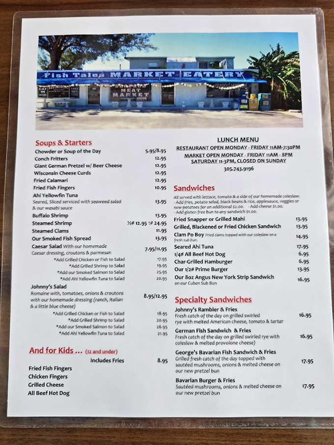 This menu reads like a greatest hits album of Florida Keys cuisine, with hogfish playing lead guitar and stealing the show.