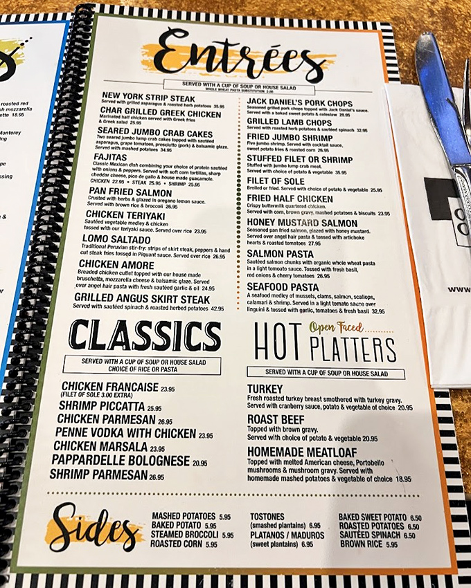 The menu at Chit Chat isn't just extensive&mdash;it's practically a novel with a delicious plot twist on every page. From classics to creative concoctions, decision paralysis never tasted so good.