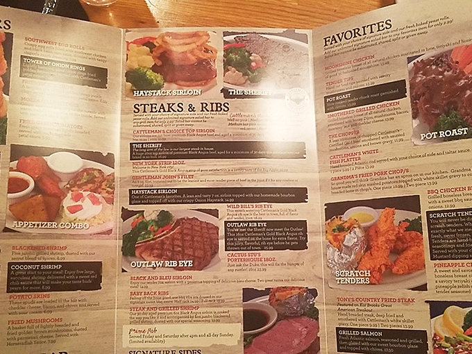 The menu reads like a love letter to beef enthusiasts&mdash;each description promising a different path to carnivorous bliss.