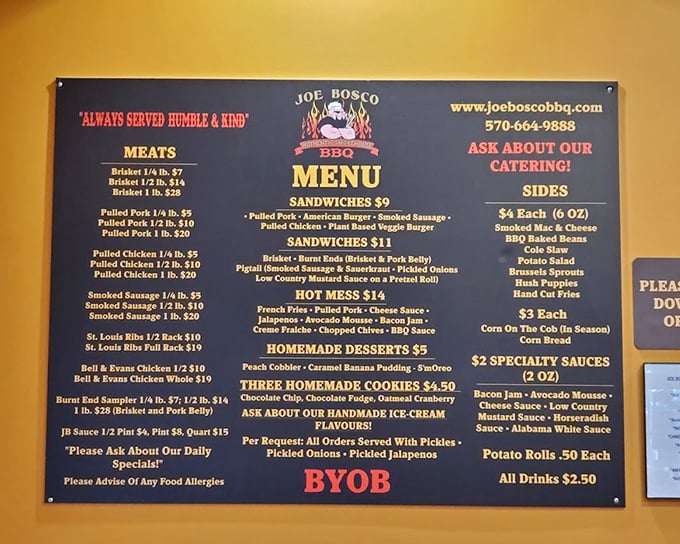 "Always Served Humble & Kind" isn't just clever marketing&mdash;it's a philosophy that permeates every smoky, delicious bite that emerges from this kitchen.