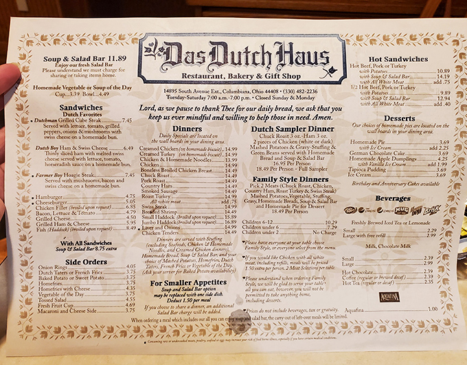 This menu isn't just a list of food&mdash;it's a roadmap to comfort that makes decision-making the hardest work you'll do all day.