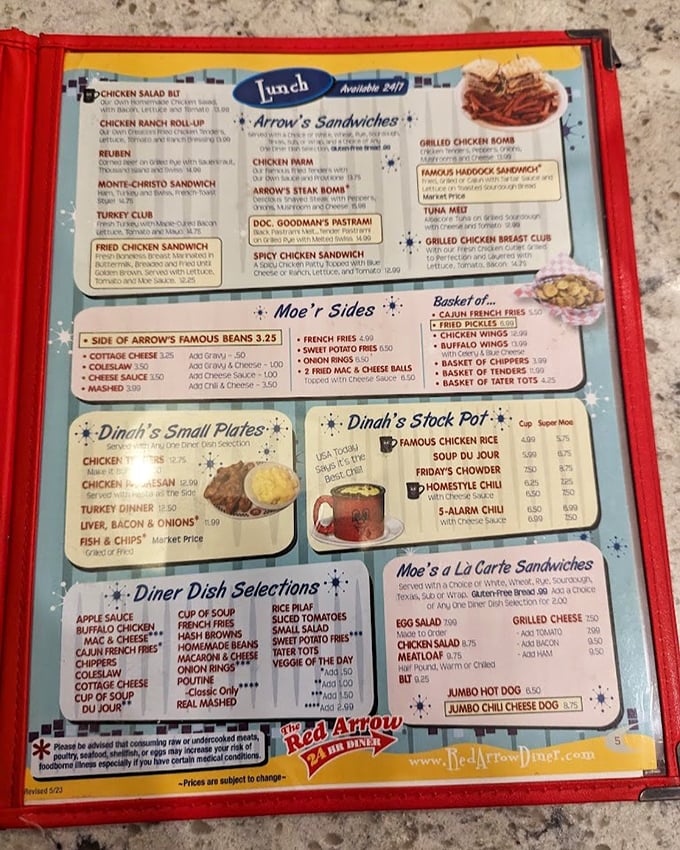 The menu reads like a love letter to comfort food &ndash; each item promising the kind of satisfaction that makes Monday mornings bearable.