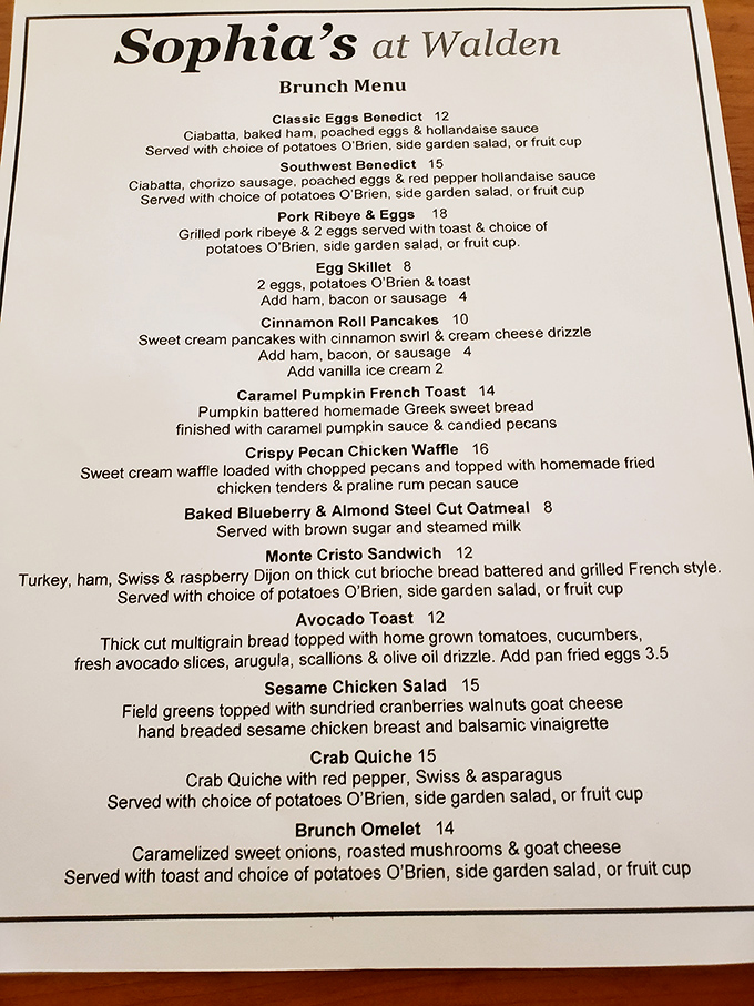 This menu isn't just a list of food&mdash;it's a roadmap to happiness. The only wrong turn? Not ordering enough to sample everything.