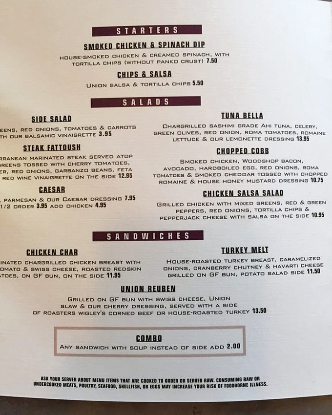 A menu of temptations that would make any food saint sin. Each offering reads like a love letter to comfort food with a gourmet twist.