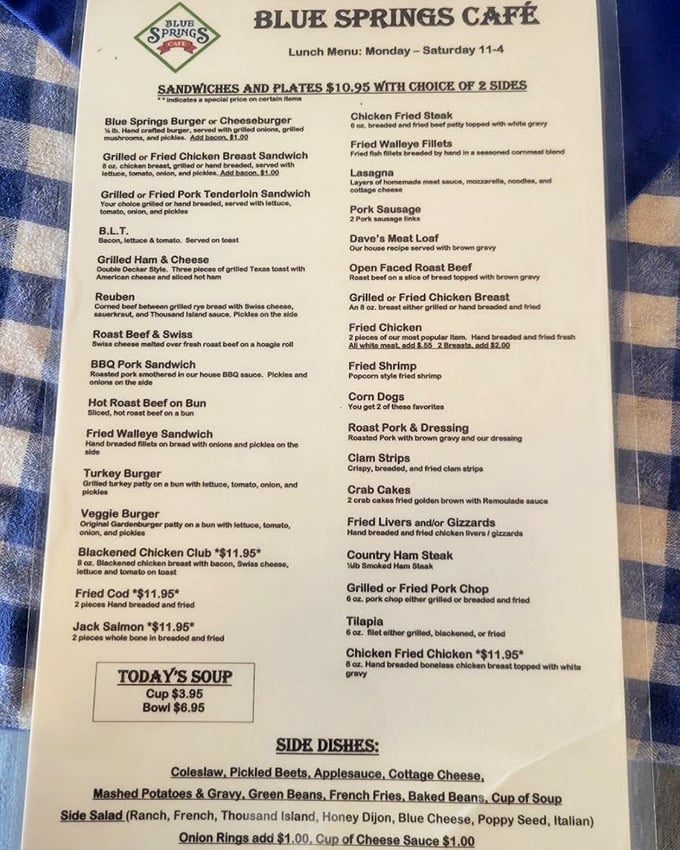 The menu reads like a love letter to Midwestern appetites. No molecular gastronomy here&mdash;just the greatest hits of heartland cuisine waiting to satisfy.