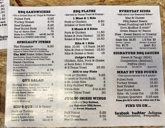 The menu tells the real story&mdash;classic American comfort food at prices that won't send you into cardiac arrest.