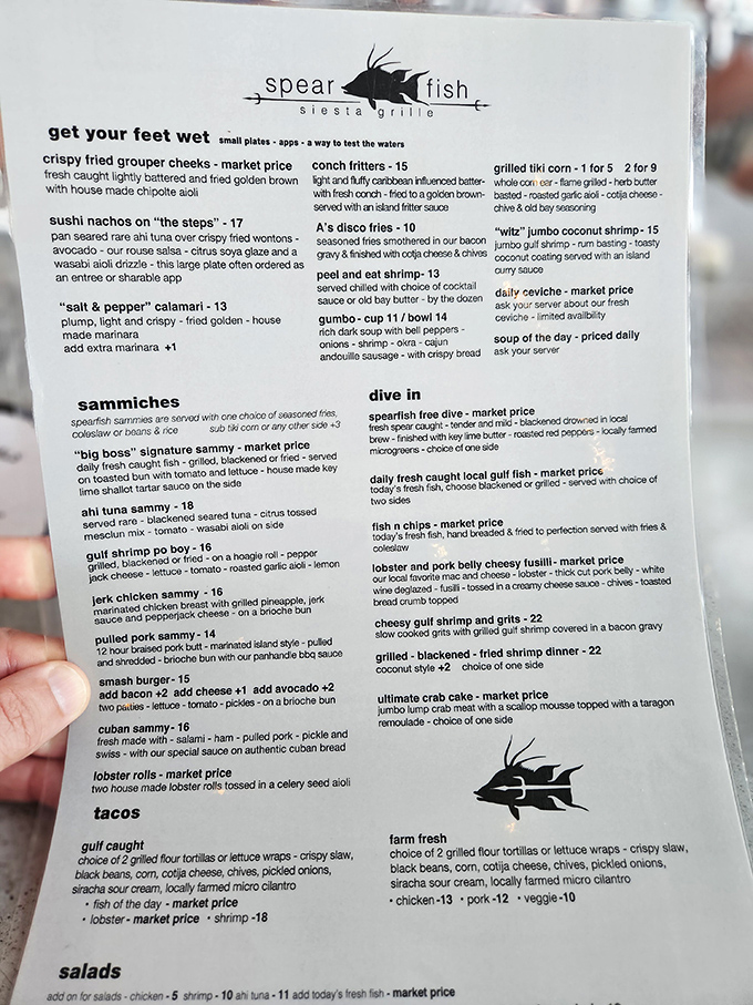 A menu that doesn't need trendy fonts or QR codes&mdash;just straightforward classics that have earned their place through decades of deliciousness.
