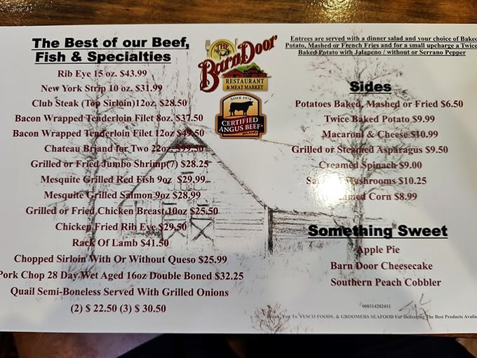 When your menu includes a wet-aged pork chop and bacon-wrapped tenderloin, you're clearly not messing around with half measures.