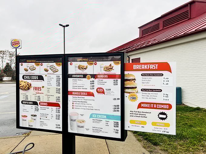 This menu isn't just a list of food&mdash;it's a carnivore's love letter written in prime cuts and classic sides.