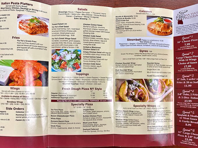 The menu that launched a thousand cravings. From Mediterranean classics to Maryland favorites, indecision has never been so delicious.