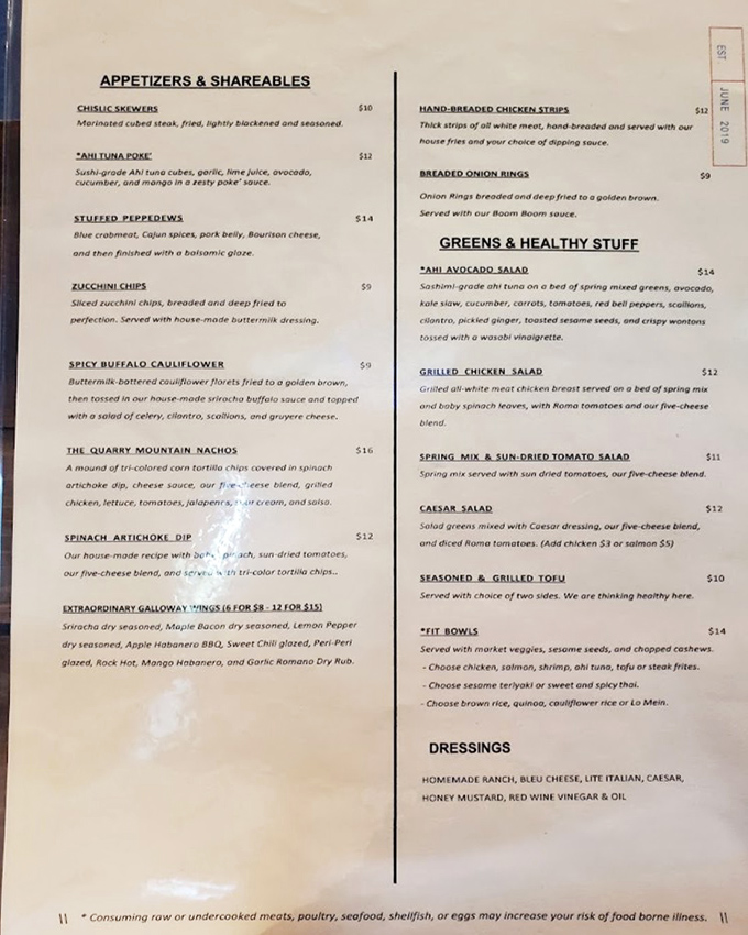 The menu reads like poetry for carnivores &ndash; from the New York Strip to the Tomahawk Chop, each description promises a transcendent beef experience.