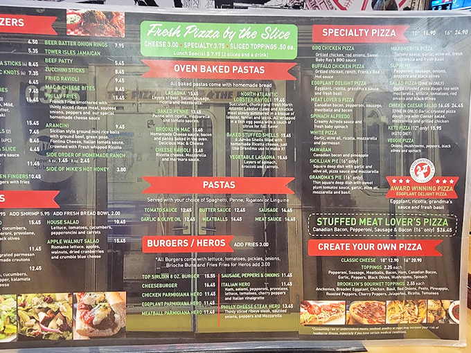 This isn't just a menu&mdash;it's a roadmap to happiness. The hardest part isn't finding something good, but deciding what to order first.