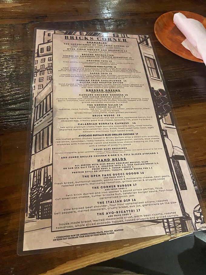 A menu that doesn't need fancy fonts or flowery descriptions&mdash;just honest food that speaks for itself. The true language of comfort.