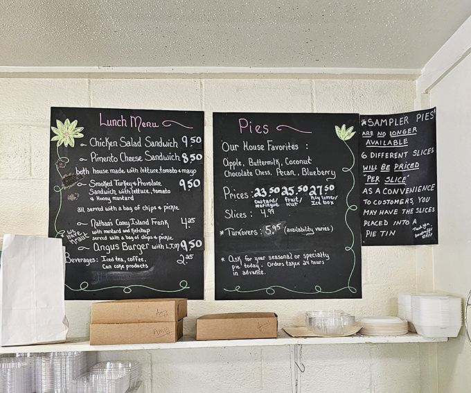 The chalkboard menu tells you everything you need to know&mdash;this is a place that focuses on doing a few things exceptionally well.