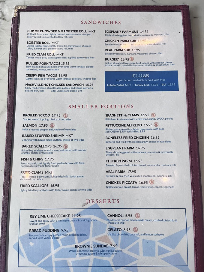 A menu that reads like a love letter to the ocean. Decisions this difficult should come with a therapist on standby.