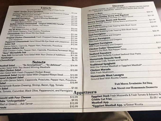 This isn't just a menu &ndash; it's a roadmap to happiness. "Melt-in-your-mouth" Porkette and "So Scalessa's &ndash; So delicious!" aren't just descriptions, they're promises.