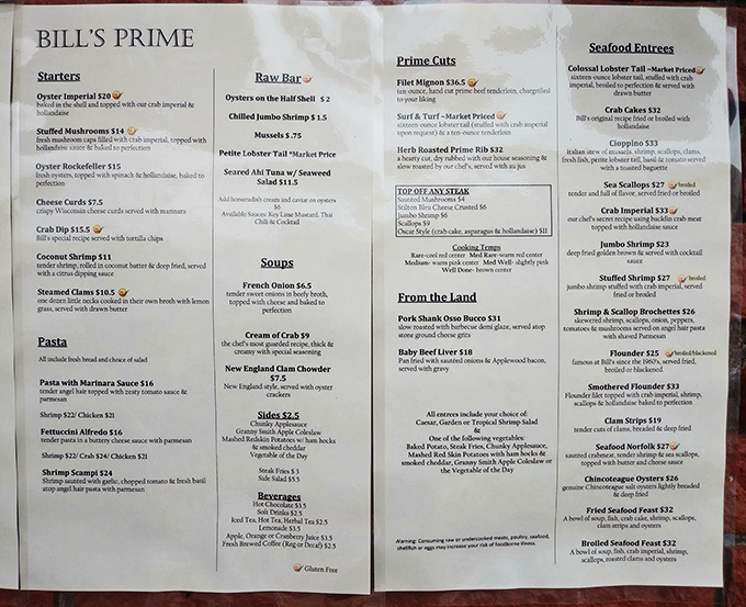 The menu reads like a love letter to the Chesapeake Bay, with each carefully crafted dish telling stories of Virginia's rich coastal bounty.