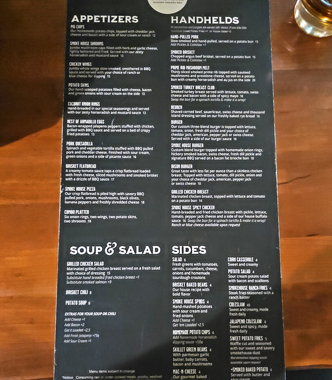 A menu that reads like a love letter to carnivores&mdash;each item promising a different path to comfort food nirvana.