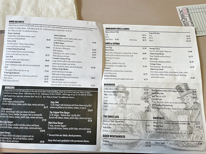 The menu at Frank's reads like a love letter to American comfort food. Each description promises a dish worth the drive.