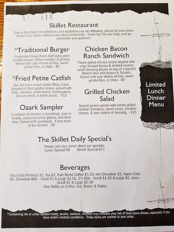 This menu reads like a love letter to Southern comfort food. The hardest decision you'll make today is choosing just one thing.