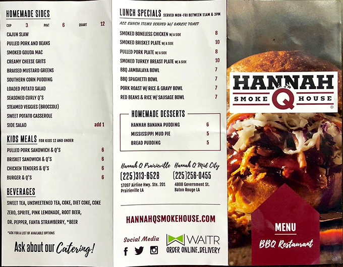 This menu isn't just a list&mdash;it's a roadmap to happiness. Each item represents a different path to the same destination: pure satisfaction.