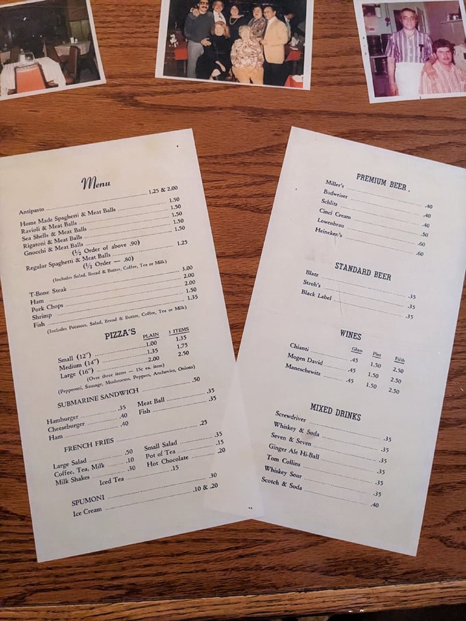 This vintage menu isn't just a piece of nostalgia&mdash;it's a historical document showcasing prices that make modern diners do a double-take and smile.