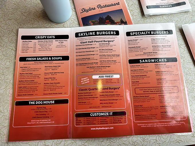 The menu reads like a love letter to American classics &ndash; no molecular gastronomy, just honest food that satisfies the soul.