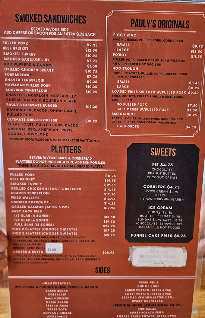 The menu board of destiny &ndash; where decisions are difficult and regrets are impossible, no matter what you choose.