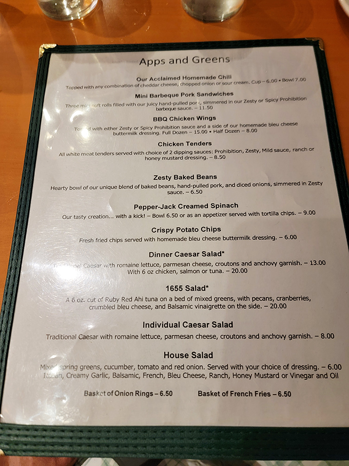 The menu reads like a love letter to comfort food classics. No molecular gastronomy here&mdash;just the promise of dishes that have stood the test of time.