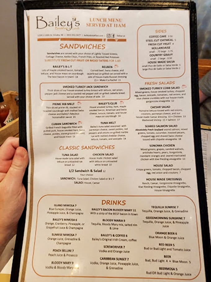 A menu that doesn't need a thesaurus to decipher &ndash; just straightforward offerings that deliver exactly what they promise, from sandwiches to those legendary biscuits.