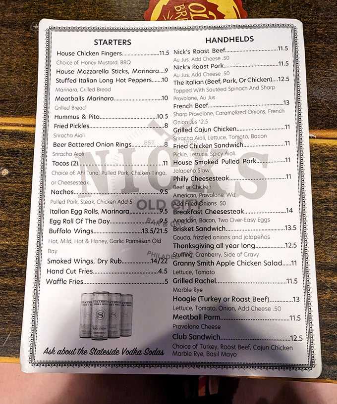 A menu that doesn't need fancy fonts or pretentious descriptions. Just honest food that makes decision-making deliciously difficult.