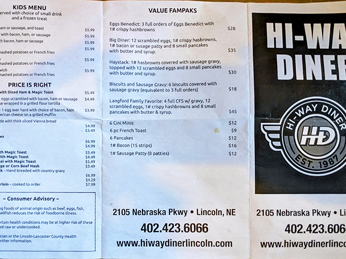 Value meals that could feed a small football team! The "Haystack" isn't just breakfast&mdash;it's a delicious mountain-climbing expedition with a fork.