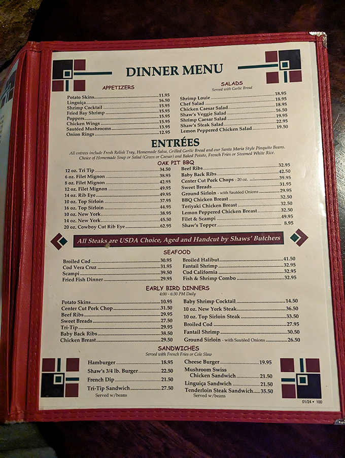 This isn't just a menu &ndash; it's a roadmap to happiness. Each item represents a potential life-changing food experience.