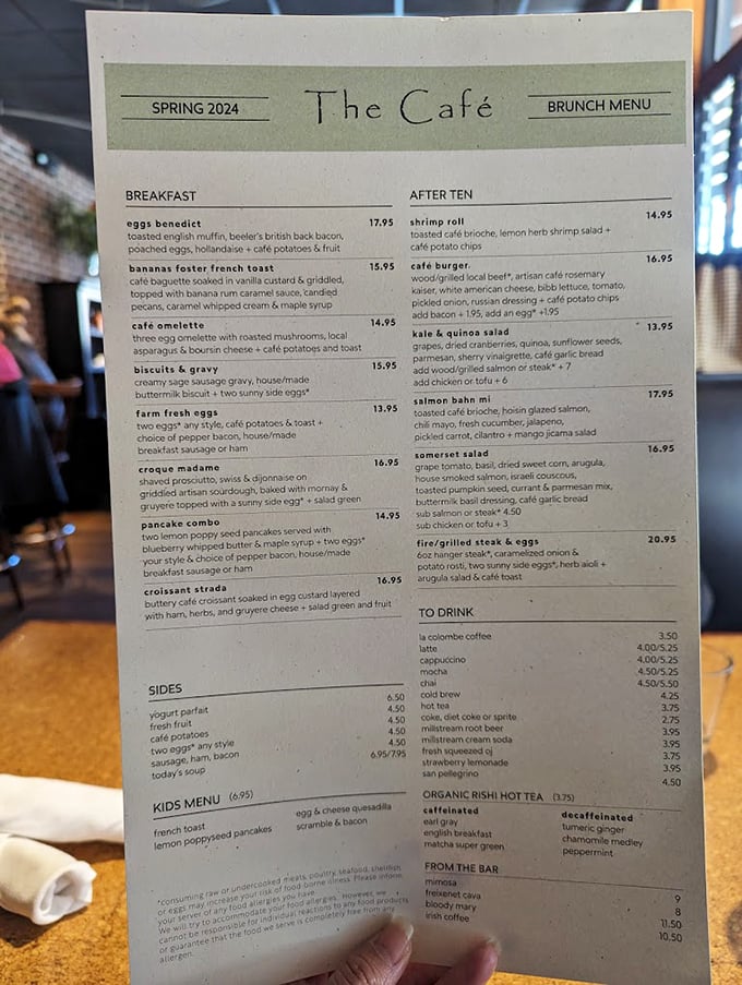 A menu that reads like poetry to hungry souls. Each description promises a culinary journey worth taking, no passport required.