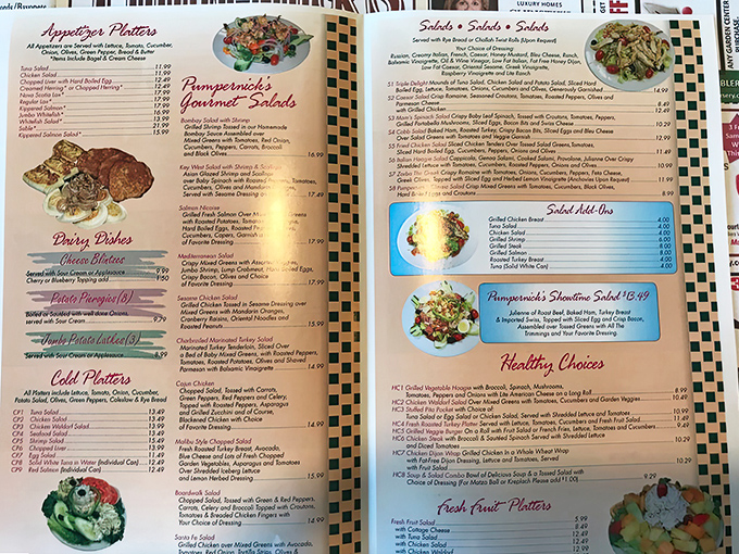 This menu reads like a love letter to deli classics, offering everything your appetite demands.