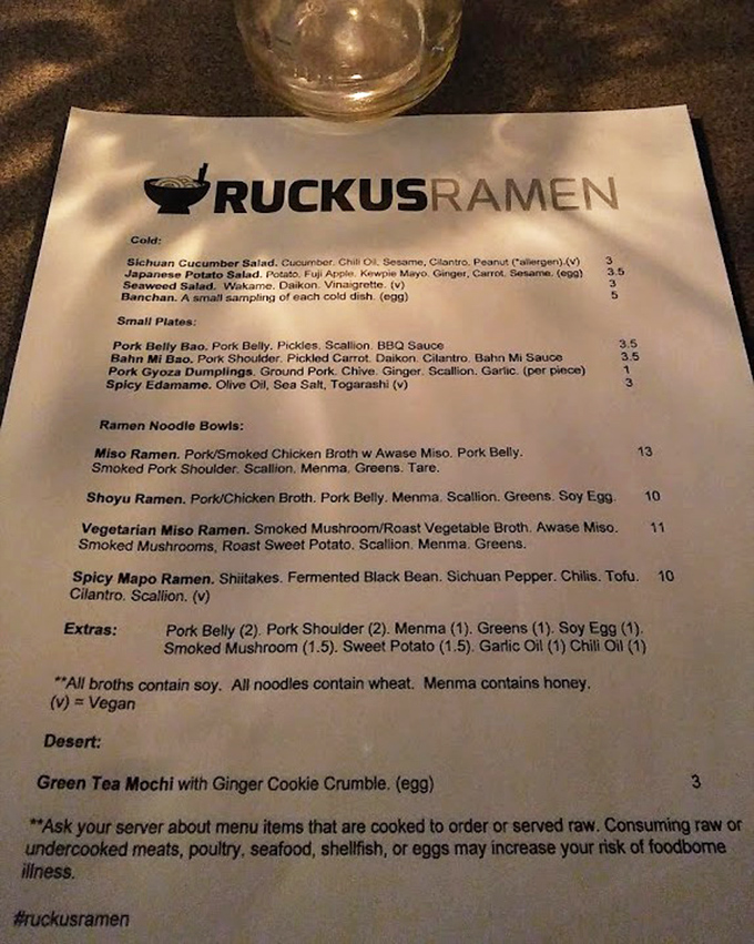 The menu reads like a love letter to umami, with each ramen option promising a different path to comfort food enlightenment.