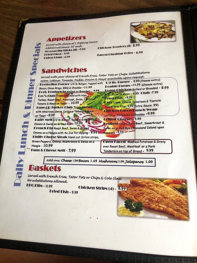 The menu at Leo's reads like a love letter to comfort food – no molecular gastronomy here, just honest dishes that understand your breakfast soul.