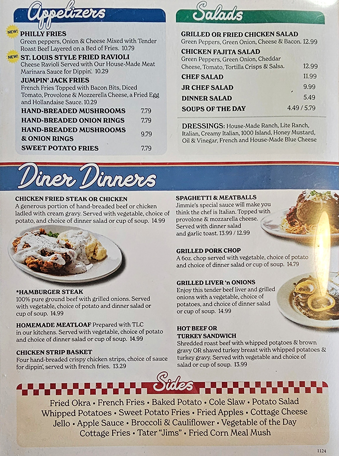 This isn't just a menu&mdash;it's a roadmap to comfort food nirvana. Decisions, decisions!