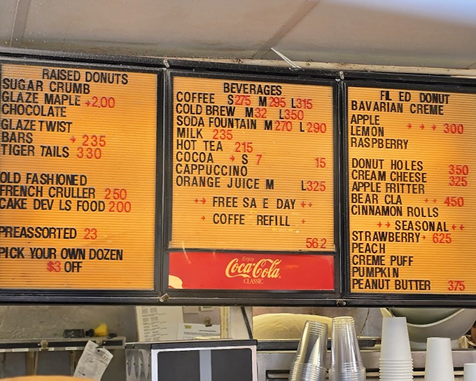 This menu board hasn't changed in decades&mdash;proof that when you've perfected something, innovation is just showing off.