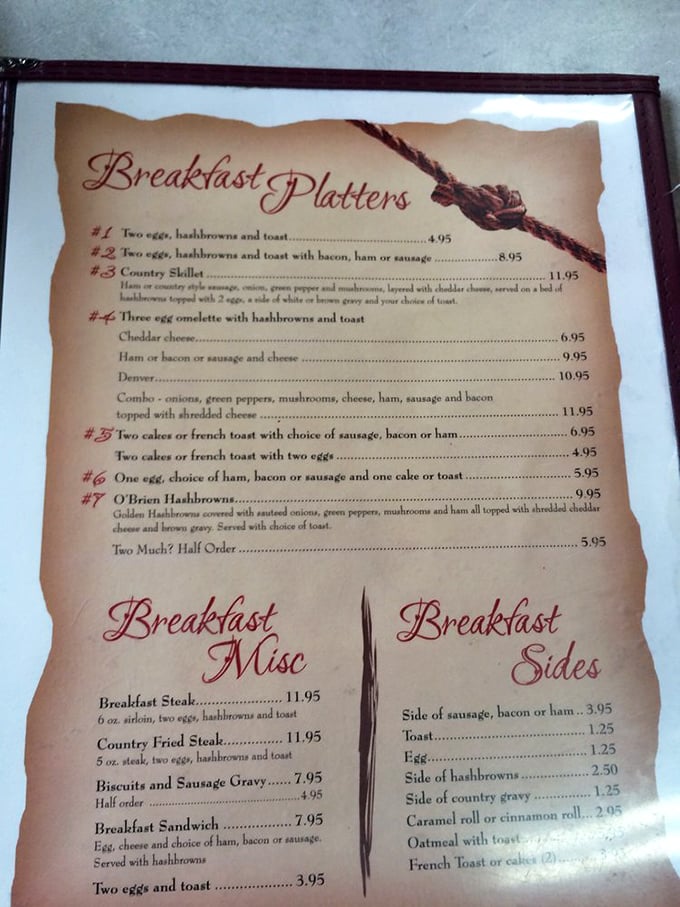 The menu reads like a love letter to breakfast classics&mdash;no molecular gastronomy here, just honest food that understands your soul.