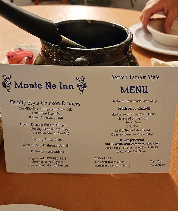 The menu at Monte Ne Inn is refreshingly straightforward &ndash; no fusion confusion here, just the timeless classics your taste buds have been dreaming about.