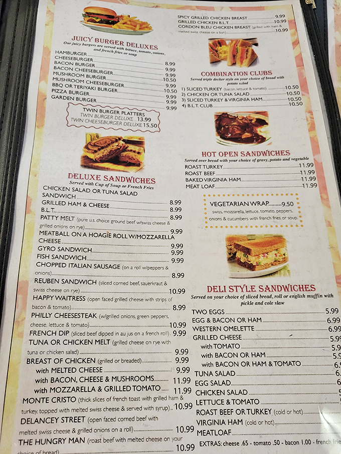 A menu that doesn't need Instagram filters to impress &ndash; just honest offerings from the "Happy Waitress" sandwich to the aptly named "Hungry Man." Food with purpose, not pretense.