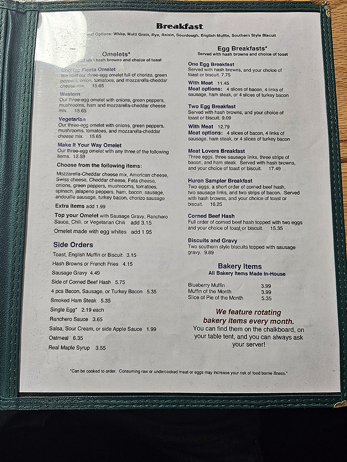 The menu that reads like a love letter to everything breakfast should be.