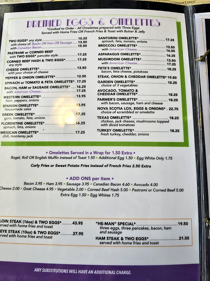 Behold the menu that launched a thousand satisfied sighs&mdash;your hardest decision starts right here.